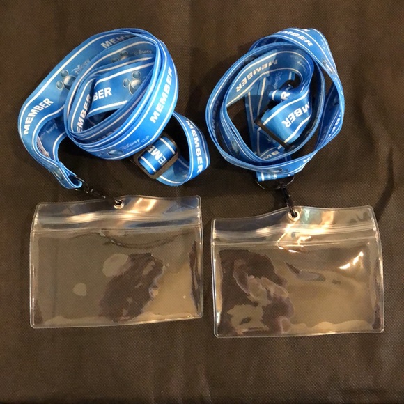 Disney | Other | Dvc Disney Vacation Club Lanyards Set Of 2 | Poshmark